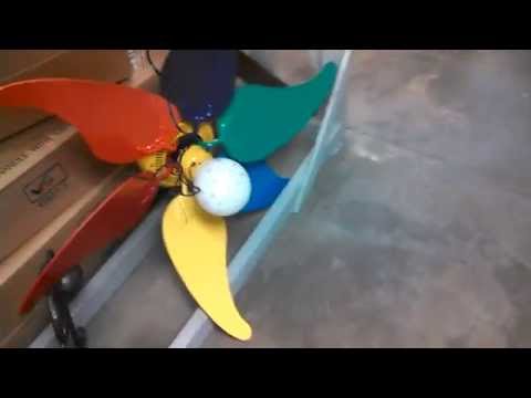 Tour of a Habitat Restore location, including ceiling fans for sale