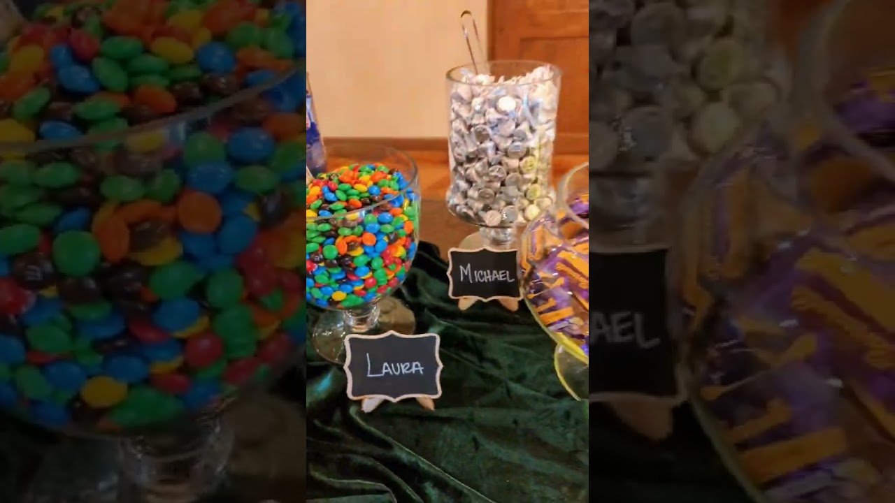 Wedding Candy Bar...with a twist!