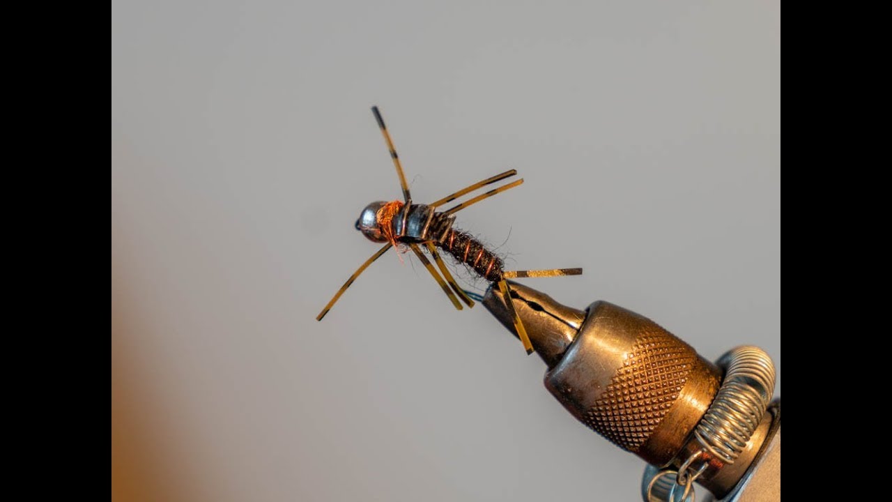 Easy and Effective Stonefly Pattern! Nymph Fly Tying.