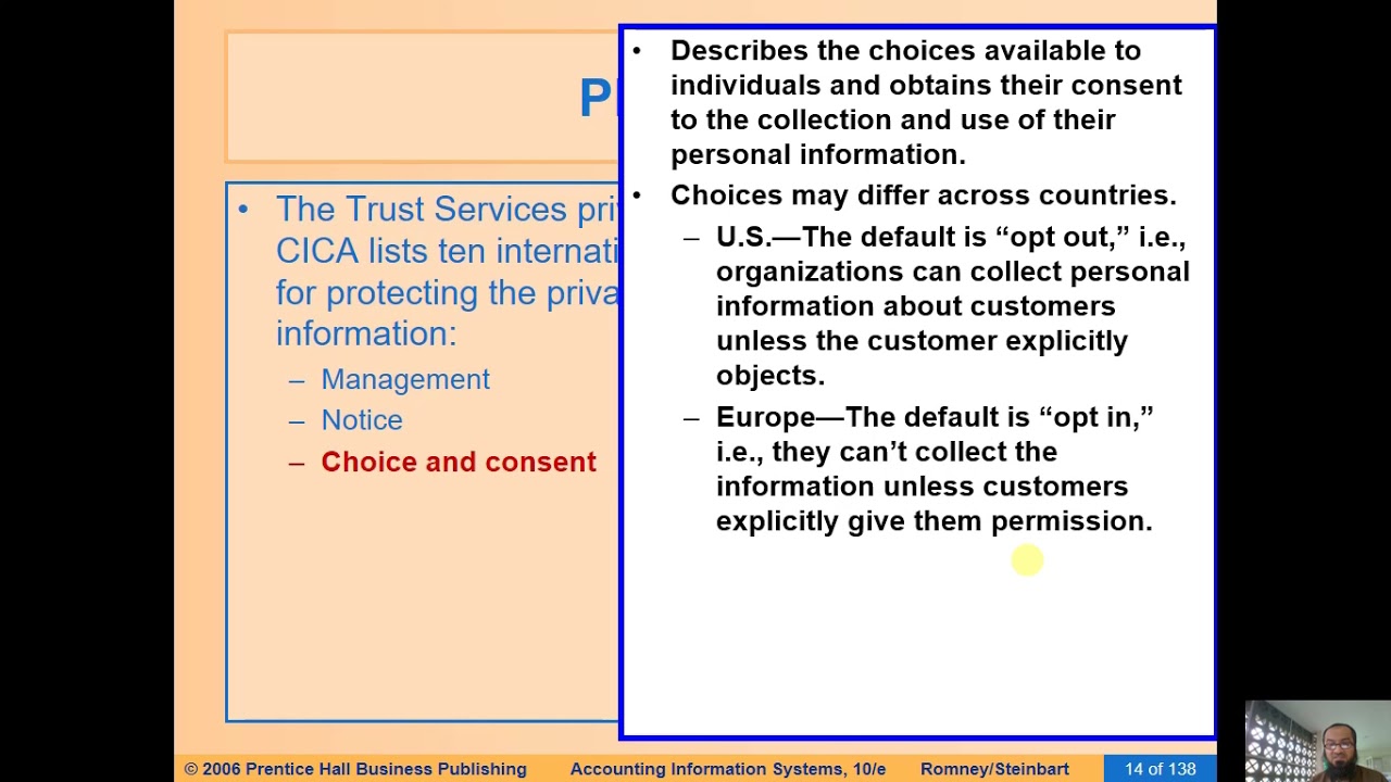 5 Information System Reliability   Privacy Controls