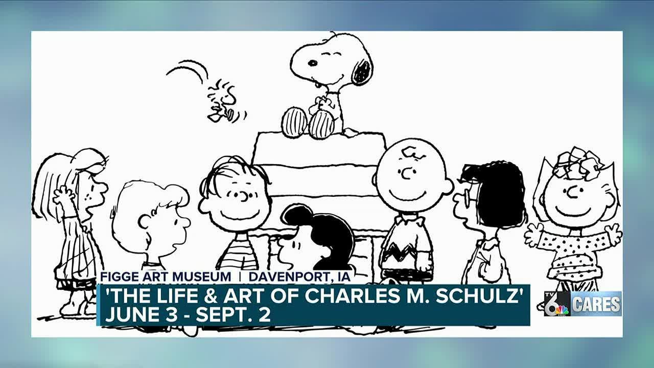 ‘The Life & Art of Charles Schulz’ exhibit now at Figge Art Museum