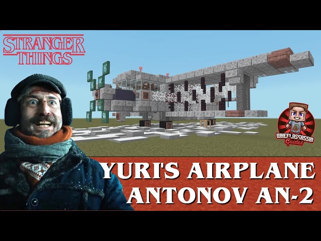 Yuri's plane from Stranger Things 4!! Minecraft Map