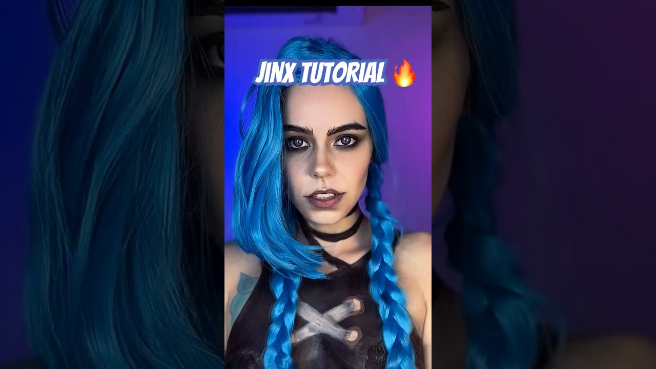 Arcane’s Jinx Makeup: Easy Step-by-Step Tutorial