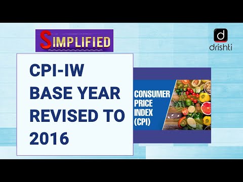 CPI-IW Base Year Revised to 2016 (Indian Economy) : Simplified