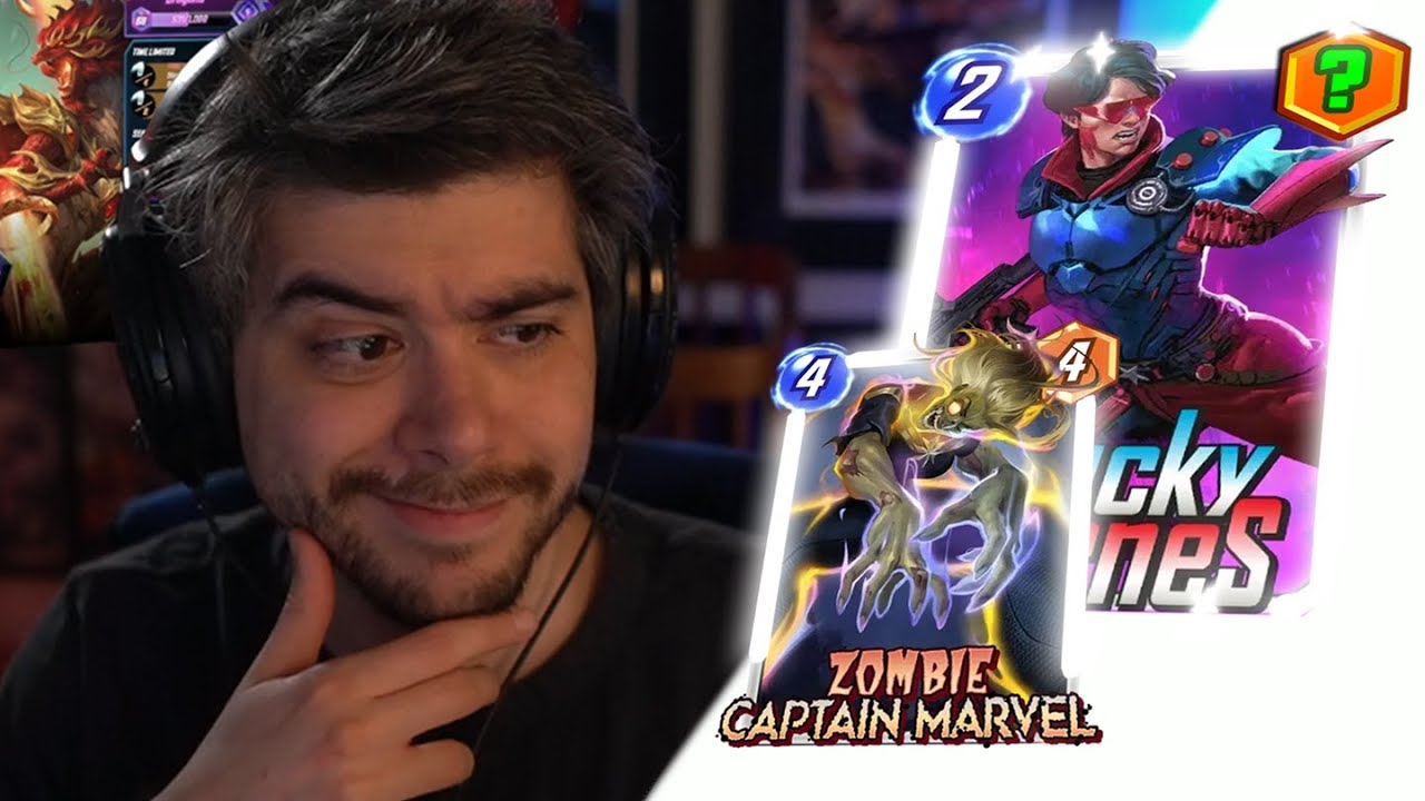Finally a GOOD Zombie Captain Marvel Deck?