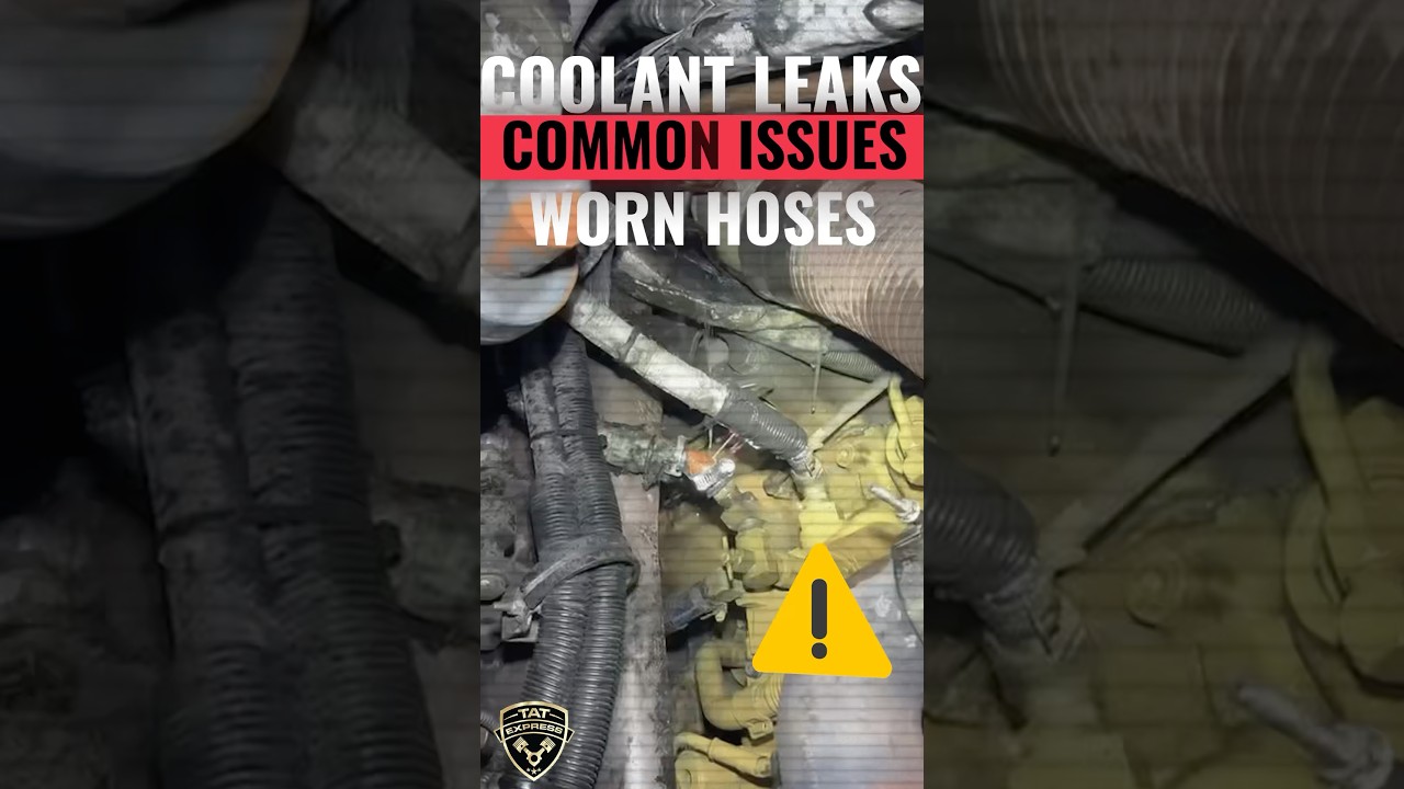 🚛💧🛠️ Common Coolant Hose Leaks – What Fails Over Time & Why It Matters! 🚛💧🛠️
