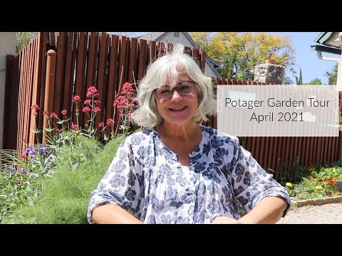 Potager Garden Tour April 2021 | Kitchen Garden | Lemon Lane Cottage