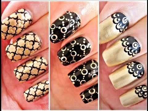 3 Easy Nail Art for Beginners Using a Dotting Tool