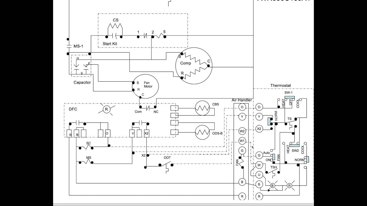 Heat pump diagram #4. 2d stage heat