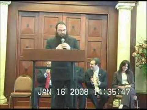 Senator Lieberman Addresses Chabad of Boynton Beach