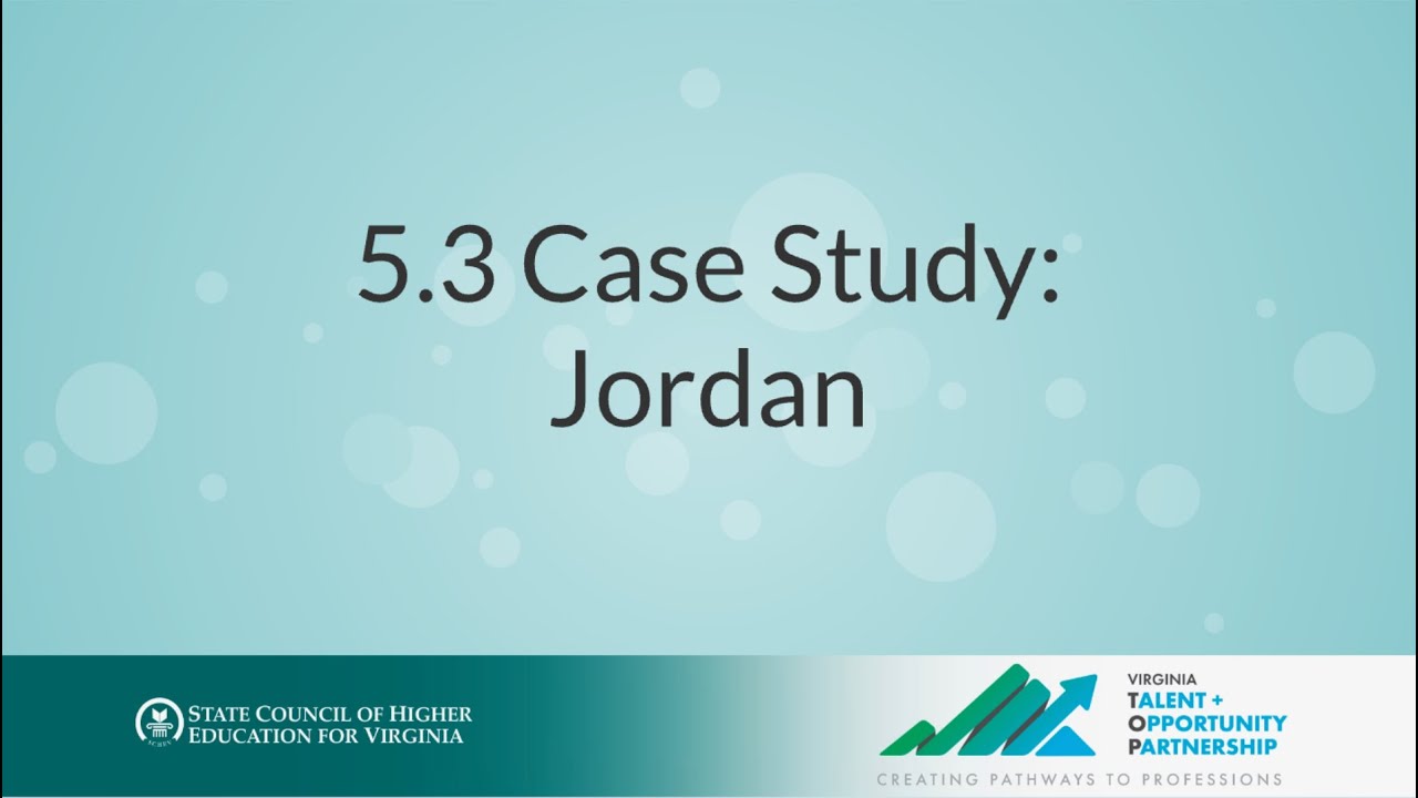 5.3 Case Study: Jordan