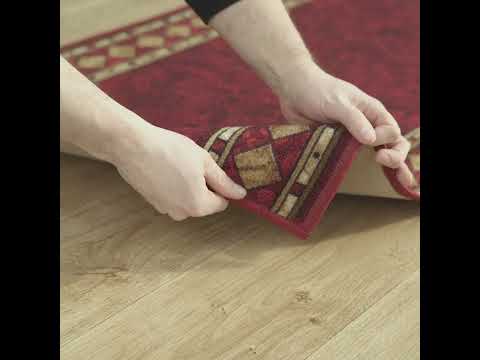 Runrug | Cheops Red Hallway & Stair Carpet Runner