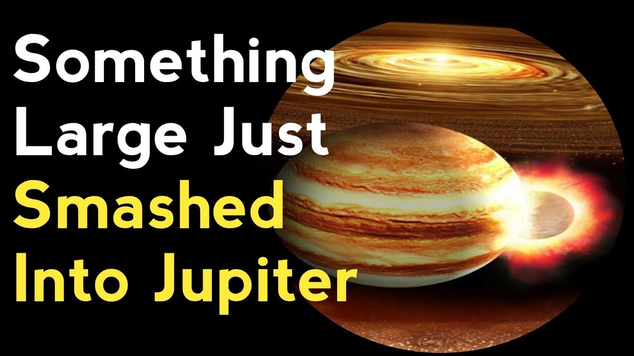 Something Large Just Smashed Into Jupiter. #jupitar#samashed