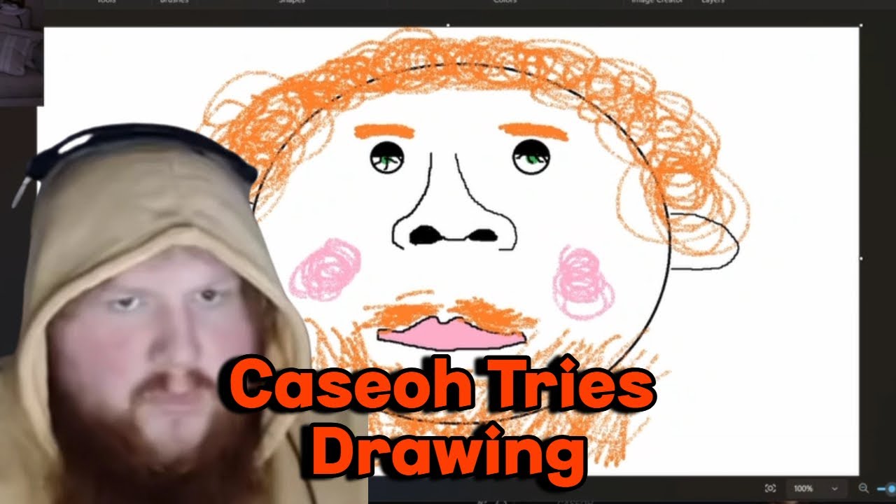 Drawing With Caseoh