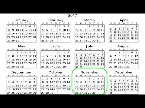 American Sign Language ASL Video Dictionary - November