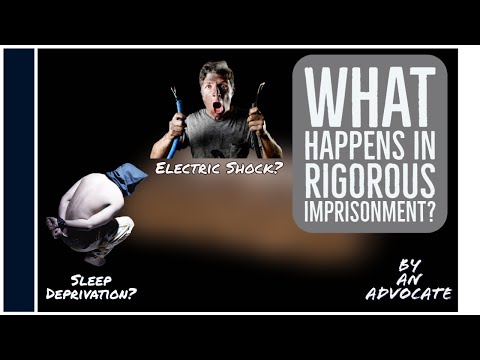 What Happens In RIGOROUS IMPRISONMENT? | Electric Shock/Beating/Torture? | Know Within 1 Minute!