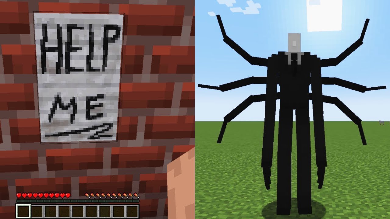 Slenderman Ascend HORROR MOD in Minecraft