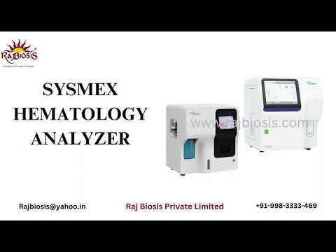 Sysmex Cell Counter - Latest Price, Dealers & Retailers in India