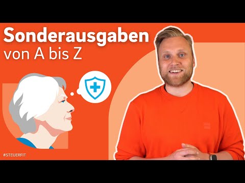 Was kann man von der Steuer absetzen? SONDERAUSGABEN (Versicherungen, Kirchensteuer, Spenden etc.)