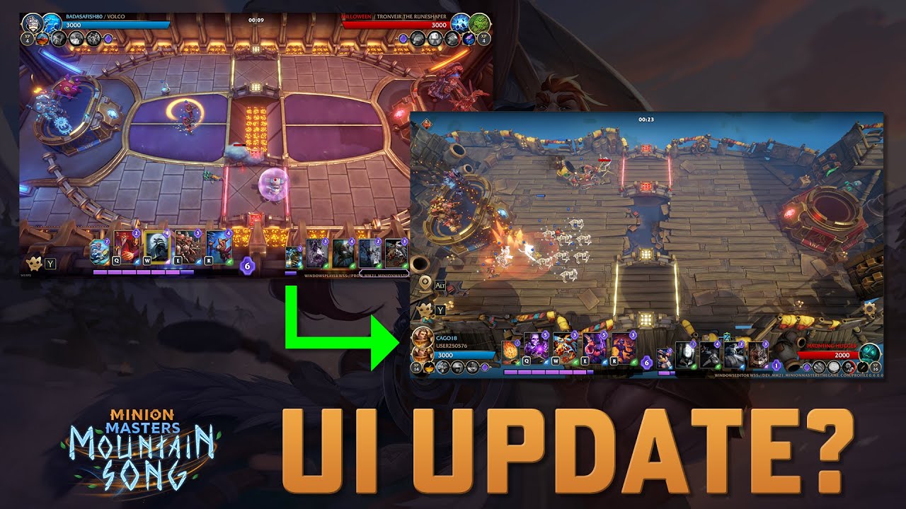 Minion Masters 2.0 Proposed In-Game UI Change - What do you think?