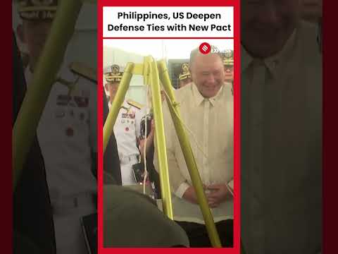 Philippines & US Sign Military Intelligence Pact to Bolster Security Ties