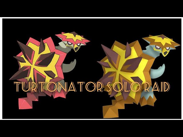 How to solo defeat Turtonator in Pokemon GO 3-star raids