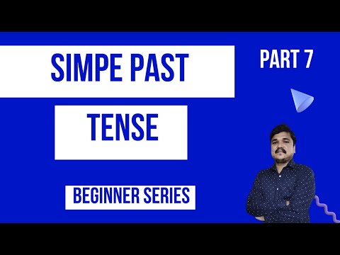 Simple Past Tense Video Lecture - Crash Course for Grade 9
