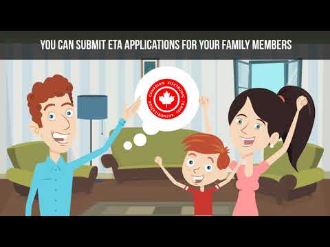 Is there a Canada eTA for families?