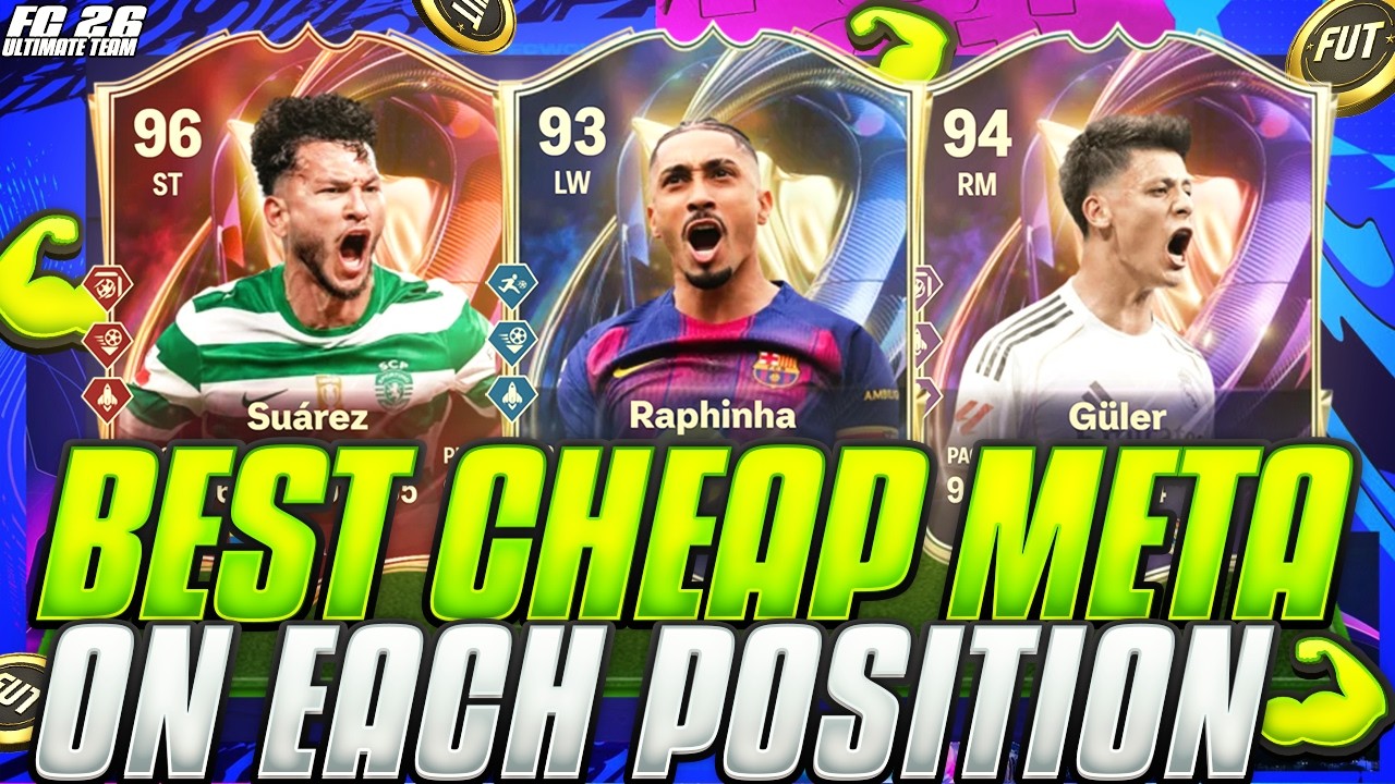 FC 26 | BEST CHEAP META PLAYERS ON EACH POSITION😱💪| BEST TOTS CHEAP PLAYERS | FUT 26 ULTIMATE TEAM