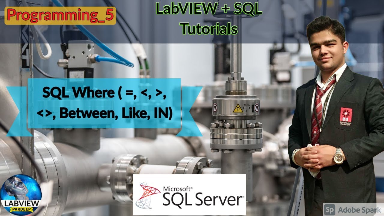 LabVIEW | SQL Programming 5| SQL Where Condition | LabVIEW + SQL |