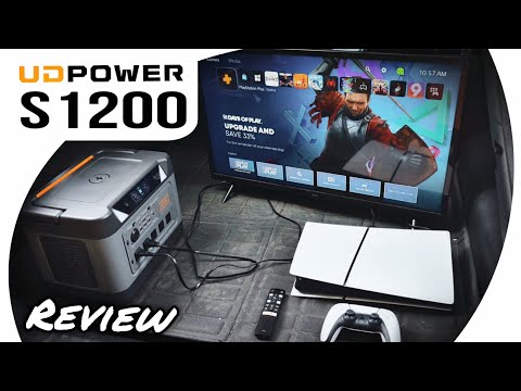 Power On The Go! ⚡ UDPOWER S1200 Portable Power Station Review