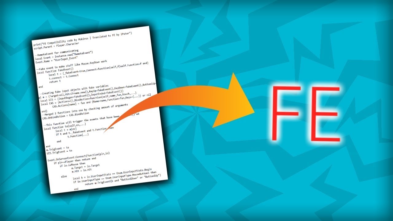How to make scripts FE for Void Script Builder | Tutorial