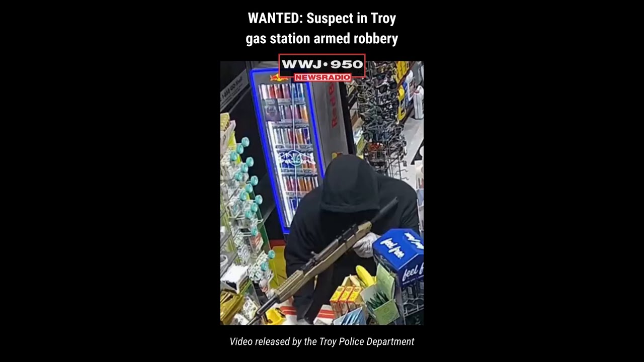WANTED: Suspect in Troy gas station armed robbery