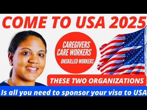 BREAKING NEWS! THESE TWO ORGANIZATION WILL SPONSOR YOUR E-B3 VISA SPONSORSHIP TO USA IN 2025