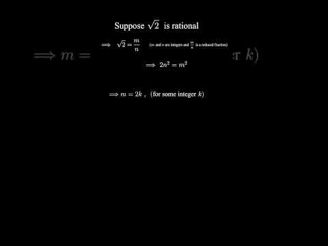 Sqrt 2 is irrational proof