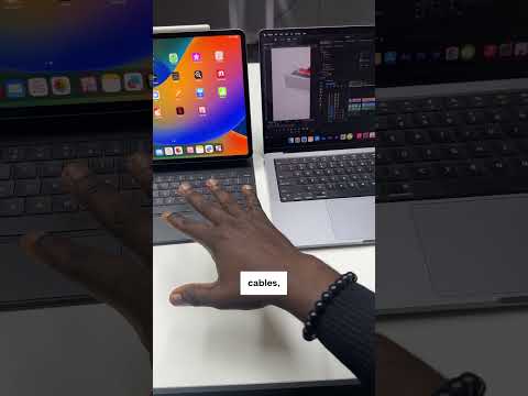 How to Control your MacBook with an iPad (no cables) #shorts