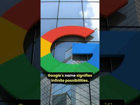 Why Did They Name It 'Google'? Uncover the Fascinating Origin Story! #google #techhistory