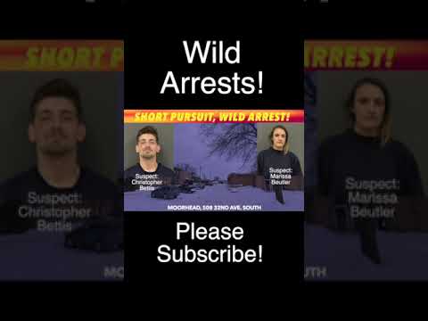 Short Pursuit & Wild Arrests In Moorhead!