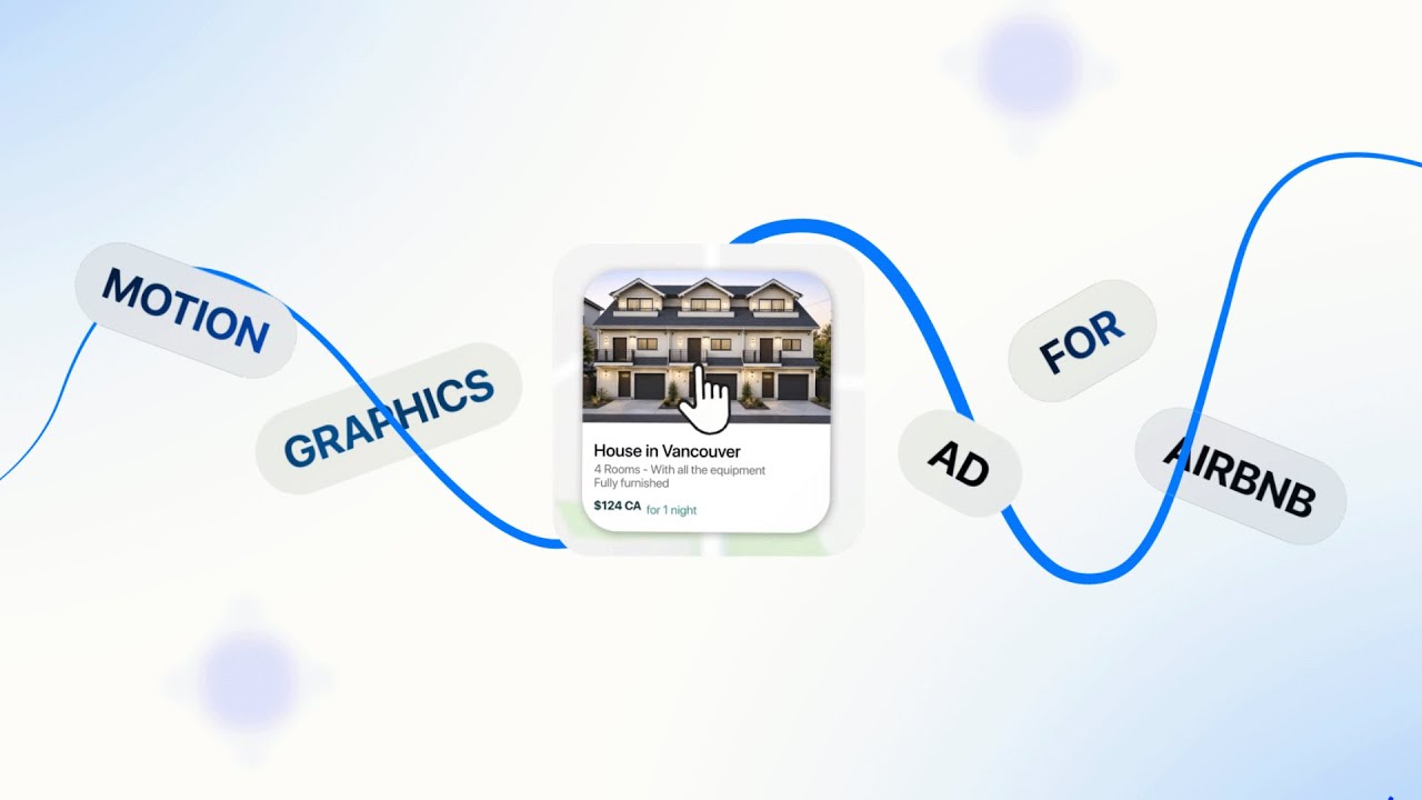 After Effects UI Animation Tutorial (Apple-Style Motion Design) | Airbnb Ad – Part 1