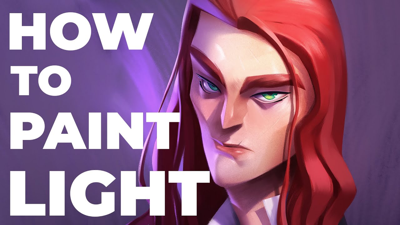 How to paint light - with layers