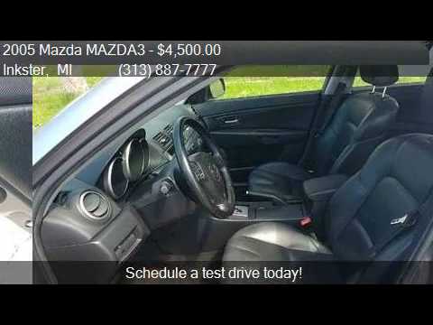 2005 Mazda MAZDA3 s 4dr Wagon for sale in Inkster, MI 48141