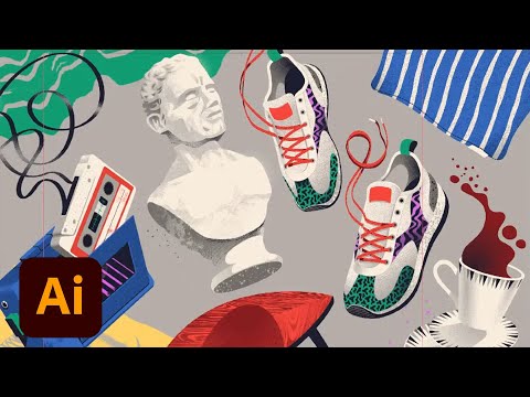 Adding Texture to Your Vector Art with Gustaf Öhrnell Hjalmars | Adobe Creative Cloud