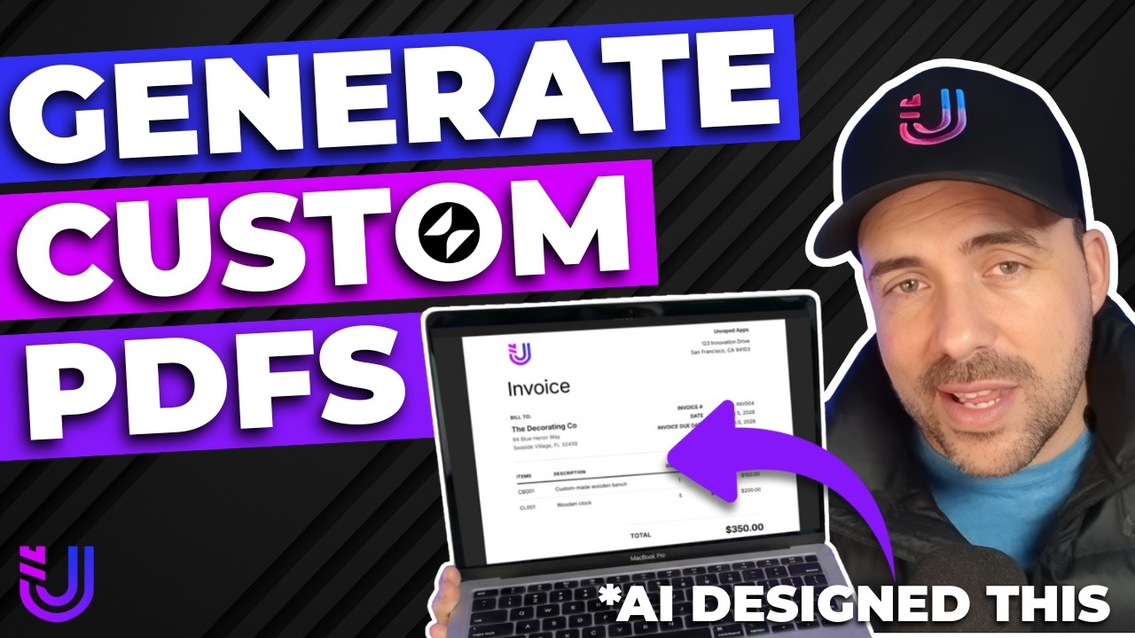 Generate Custom PDFs in Glide from ANY TEMPLATE (Full Tutorial)