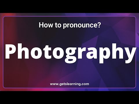 How to pronounce Photography in English Correctly | common word