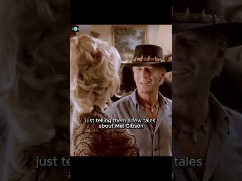 Mel Gibson is my pal ! Crocodile Dundee in LA
