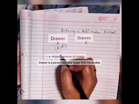 Drawer vs Drawee in 14 sec only | Bills of exchange #shortvideo #short #tips #viral #easy #account