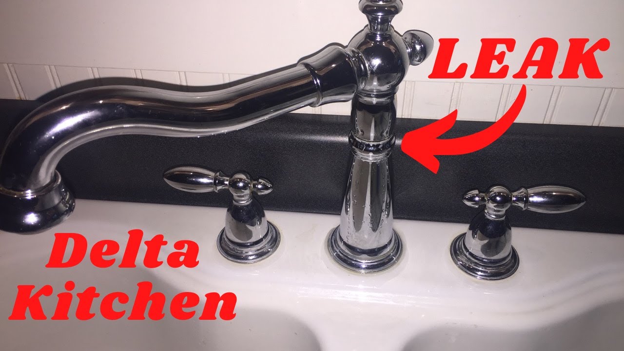 Delta Kitchen Faucet Swivel Point Leak Repair