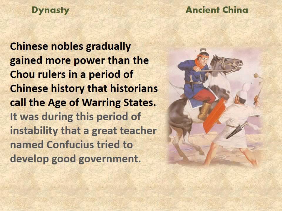 Chinese Dynasties - a reading lesson for kids