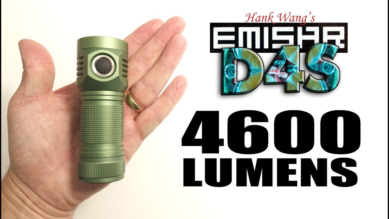 Emisar D4S [4K UHD review] - 26650 Flashlights - BudgetLightForum.com