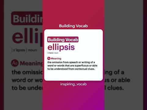 What Does ellipsis Mean | ellipsis Meaning with Pronunciation and Example #shorts